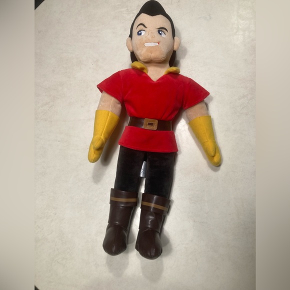 Disney | Toys | Disney Store Beauty And The Beast Gaston Plush Stuffed ...